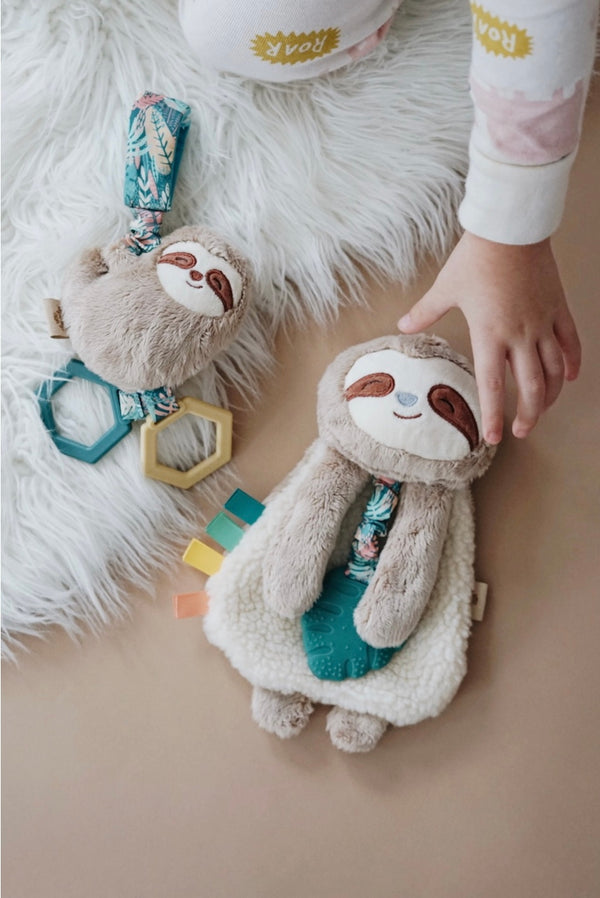 Itzy Friends Lovey™ Plush | Peyton the Sloth - Threadfare Children's ...