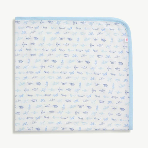 Magnetic Me | White Serene Safari Modal Baby Blanket - Threadfare ...